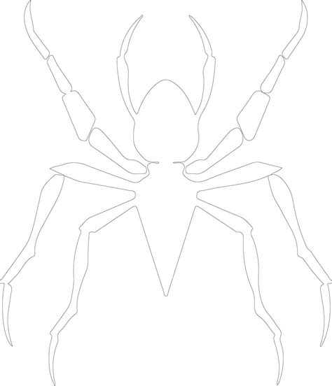 Assassin Bug Outline Silhouette 38828974 Vector Art At Vecteezy