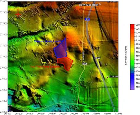 36 The Topography Map Of The Study Area Lidar Data Download