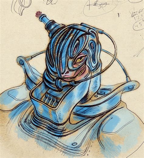 Alien Creature Drawing