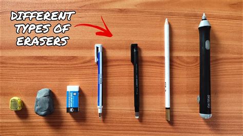 What Are The Different Types Of Erasers At Emery Espinosa Blog