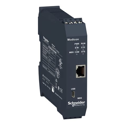 Schneider Electric Xpsmcmco0000mb Fieldbus Module Modbus Serial Rtu 1x Rj45 Modicon Safety