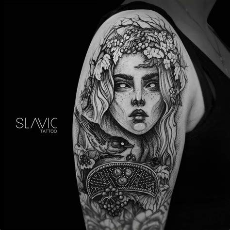 Slavic Tatoo Slavic Tattoo Goddess Tattoo Tattoos