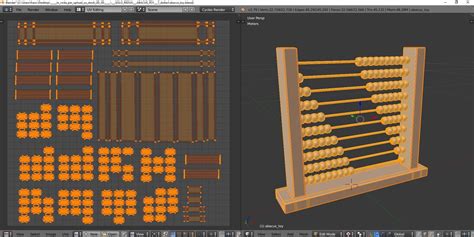 Abacus Toy 3d Model 7 Blend Fbx Obj Unknown Free3d