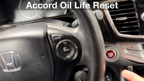 How To Reset Honda Accord Oil Life