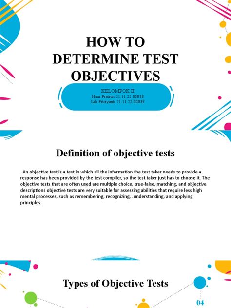 How To Determine Objective Test Pdf Multiple Choice Mental Processes