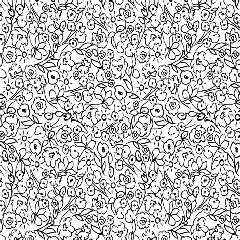 Floral Seamless Pattern On Master Background Modern Floral Pattern Elegant Premium Ai