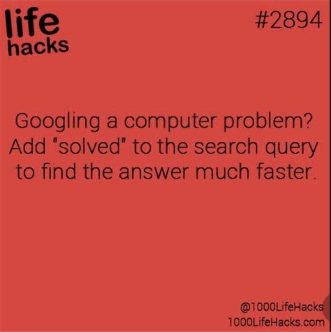Life Hacks Simplify Your Computer Problems