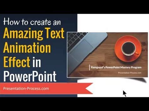 How To Create Amazing PowerPoint Text Animation Effect YouTube Powerpoint Powerpoint