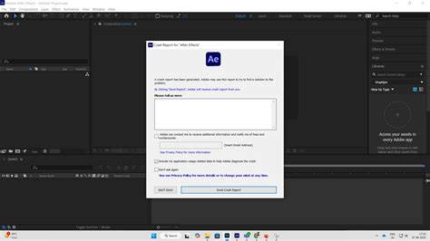 Why Is After Effects Crashing On My Device
