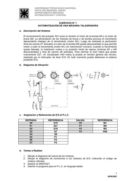 Ejercicios Plc Clave Pdf Controlador Lógico Programable Ingeniería De Control
