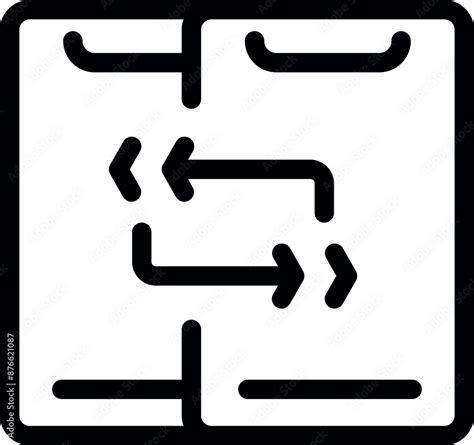 Agile Methodology Icon Representing Iterative Development Process With