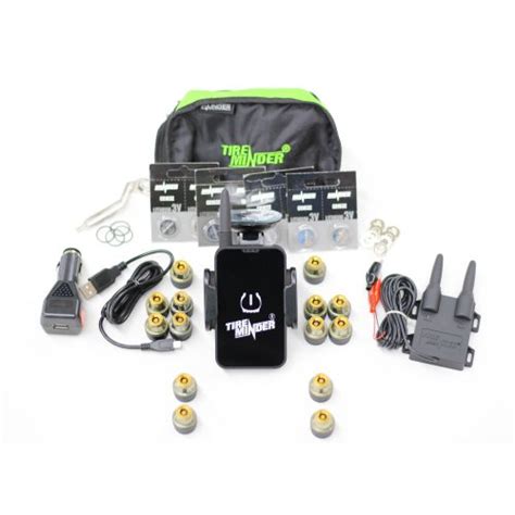 18 Sensor Eighteen Wheeler Tire Pressure Tpms W Display Computech