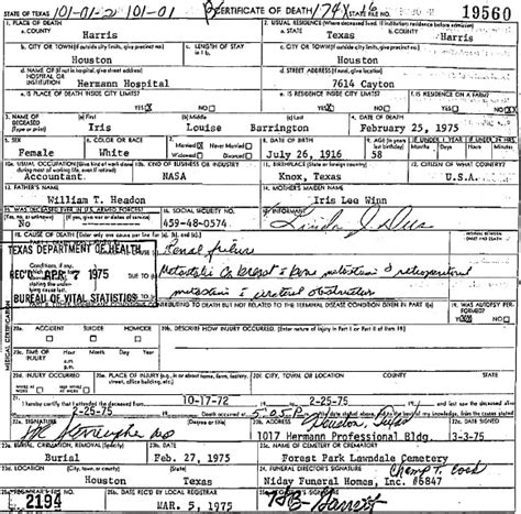 Iris Louise Hendon Barrington 1916 1975 Homenaje De Find A Grave