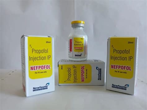 Propofol 20 Ml Injection At ₹ 870vial Propofol Injection In Surat