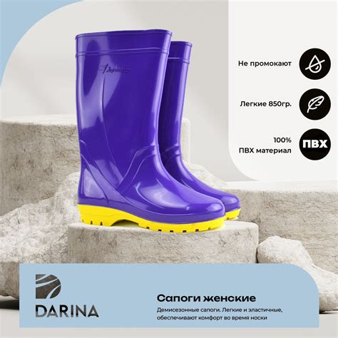Сапоги резиновые Дарина купить с доставкой по выгодным ценам в интернет магазине Ozon 1051778401