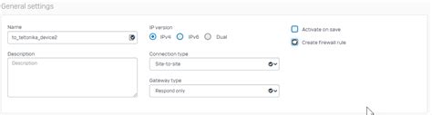 Sophos Firewall How To Set A Site To Site Ipsec Vpn Between Sophos Firewall And Teltonik