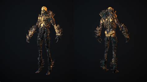 Procedural Generator Skeleton In Houdini On Behance