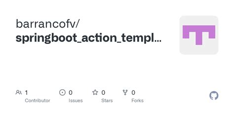 GitHub Barrancofv Springboot Action Template