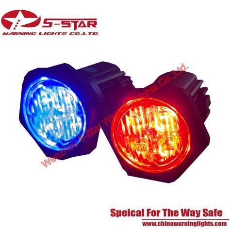 New Design LED Hide Away Emergency Strobe Flashing Warning Light China Warning Light And LED