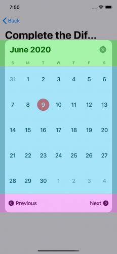 Creating A Custom Calendar Control For Ios Kodeco