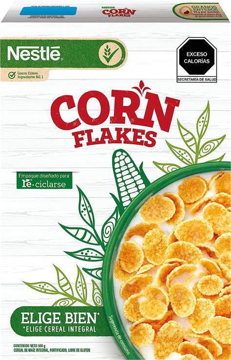 Cereal Nestlé Corn Flakes Sin Gluten 500g Mx Alimentos Y