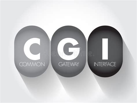 Cgi Common Gateway Interface Provides The Middleware Between