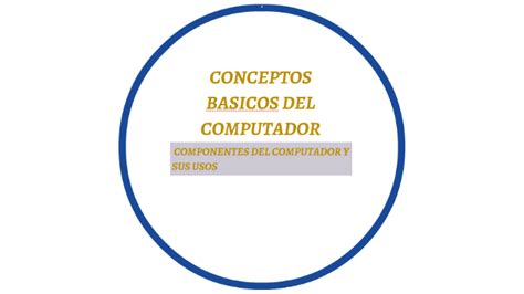 Conceptos Basicos Del Computador By Santiago Ramirez On Prezi