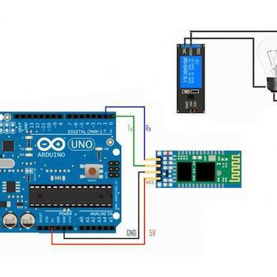 2 Relay Switch Connection To Arduino Microcontroller Download Scientific Diagram