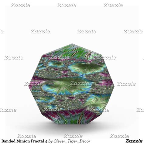 Banded Minion Fractal 4 Zazzle Homedecor Homedecorideas Fractal Ts Tideas Colorful