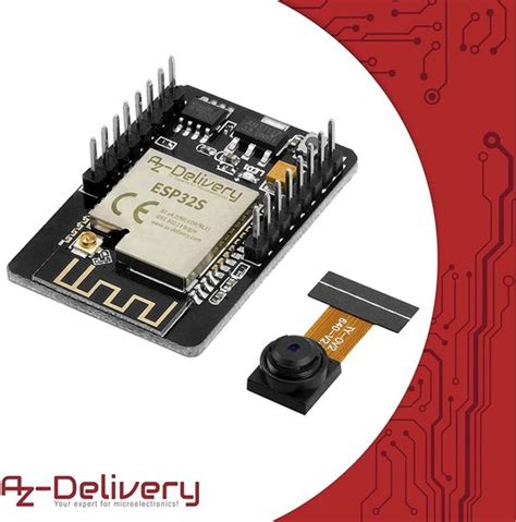 Azdelivery 3 X Esp32 Cam Modul Esp32 Wifibluetooth Module Inclusief