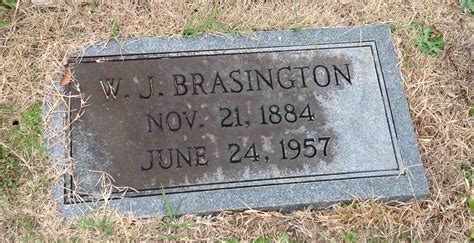 William Jackson Brasington 1884 1957 Mémorial Find A Grave