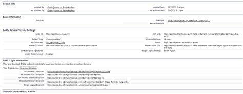 Getting Error In Configuring Salesforce Idp In Sap Sap Community