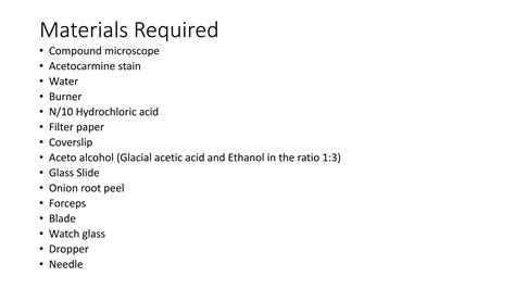 Mitosis Practical Of Bio Engineering Field Pptx