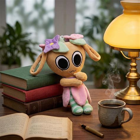 Bassie Plush Doll Dandys World Stuffed Toy Cute Roblox Gamer Room