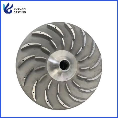 Centrifugal Pump Impeller And Diffuser By Low Pressure Casting Fan Impeller Diffuser And