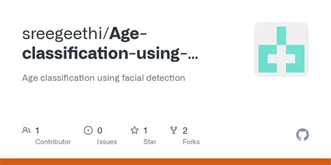 Github Sreegeethi Age Classification Using Facial Detection Age Classification Using Facial