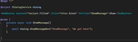 Maui Blazor Fails To Show Messagebox In Release Configuration On