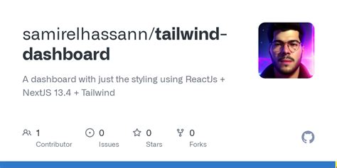 Github Samirelhassann Tailwind Dashboard A Dashboard With Just The Styling Using Reactjs