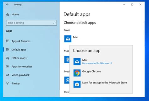 Set Default Programs Windows 10 From Settings Or Group Policy