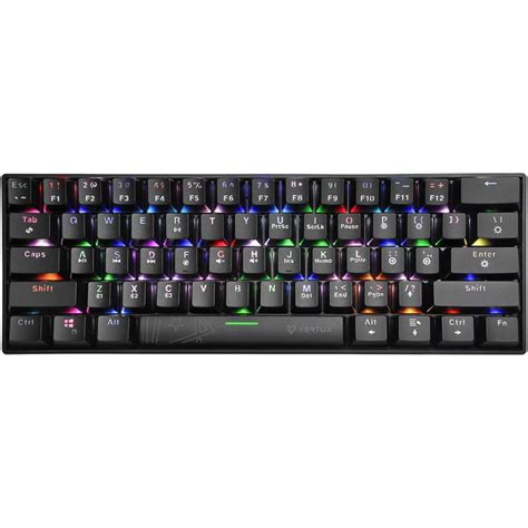 Vertux Vertupro Clavier De Jeu Mécanique Sans Fil Rgb Tkl Switch Bleu Pccomponentes Fr