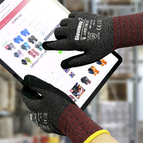 Gloveway® 스마트그립 알파 주에스비더블유 작업장갑안전장갑베임방지장갑코팅장갑이중코팅장갑방수장갑기름장갑여름장갑겨울장갑