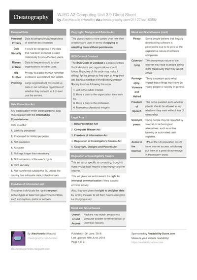 90 Computer Cheat Sheets Cheat Sheets For Every Occasion