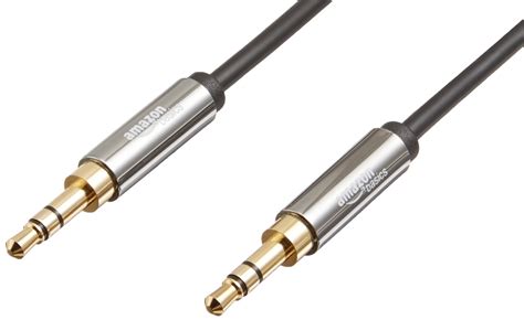 Amazon Basics Câble Audio Stéréo Vers Auxiliaire Mâle 3 5 Mm 1 2 M Noir Amazon Fr High Tech