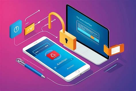 Twofactor Authentication Concept Illustration Premium Ai Generated Image