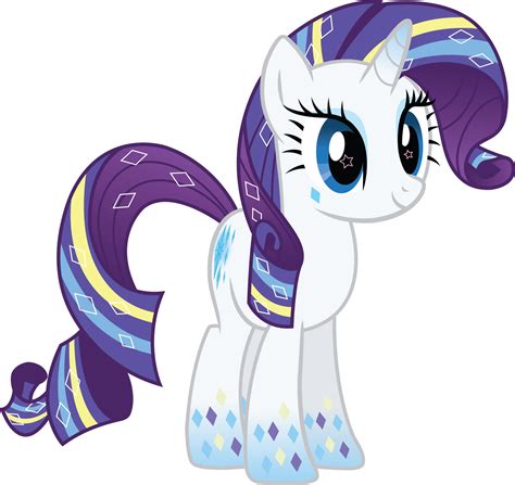 Rainbow Power Rarity Vector By Icantunloveyou On Deviantart