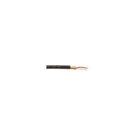 Mogami W2791 Ultra Flexable 2 Conductor 24awg Mic Cable Black Per Ft