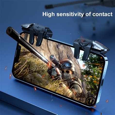 Mobile Game Trigger For Pubg Phone Gaming Controller Alloy Gamepad Joystick Aim Shooting L1r1