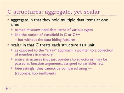 Structures And Unions In C PPT