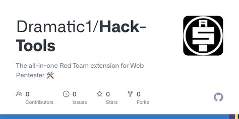 GitHub Dramatic Hack Tools The All In One Red Team Extension For Web Pentester