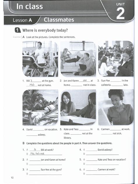touchstone 1 unit 2 lesson a pdf